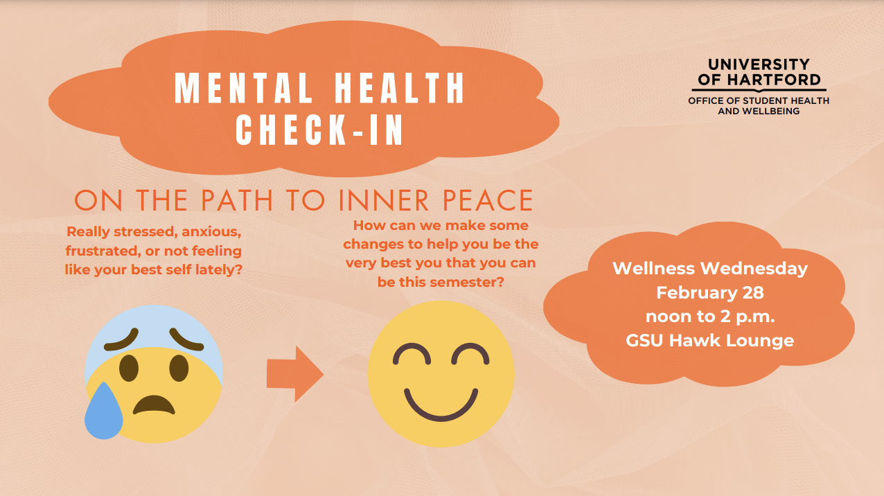 Wellness Wednesday: Mental Health Check-in - University of Hartford